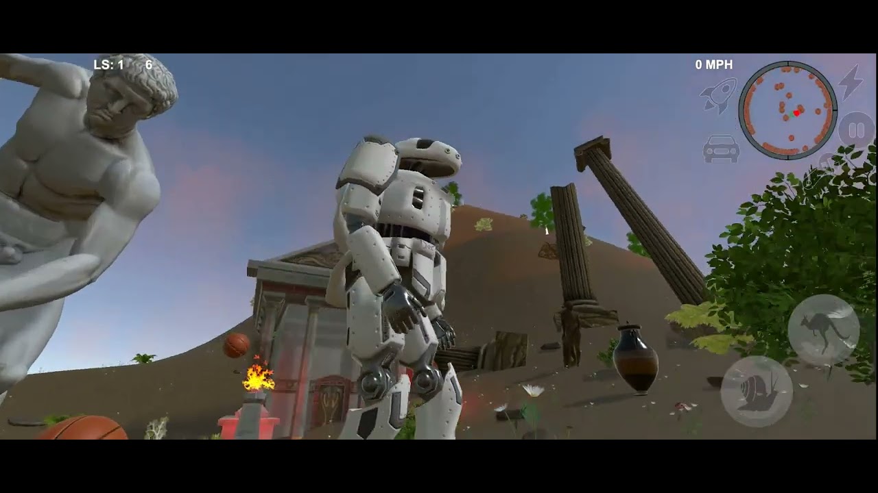 Robotville: Dawn of Robot AI Mobile Game for Android 3D Open World ...