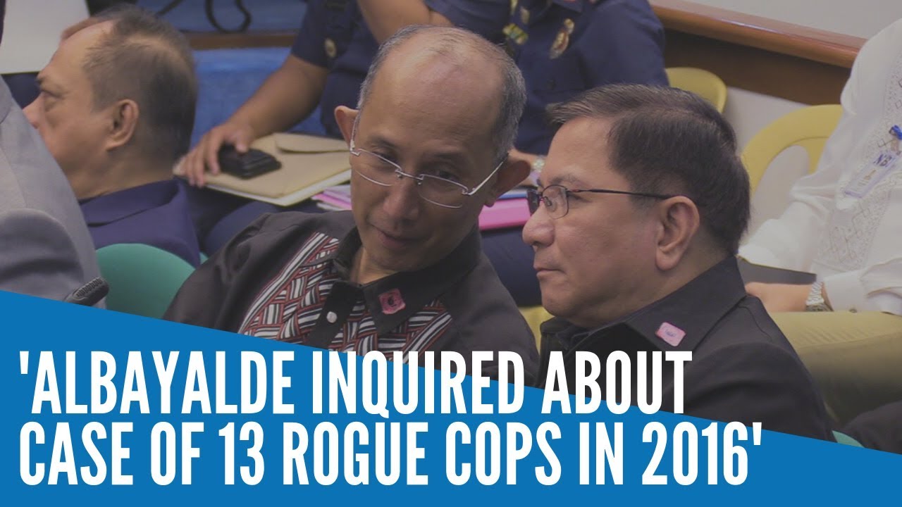 PDEA chief says Albayalde inquired about case of 13 rogue cops in 2016 ...