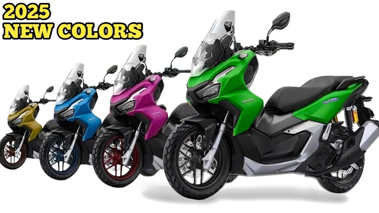 2025 HONDA ADV 160 NEW COLORS WALKAROUND - YouTube