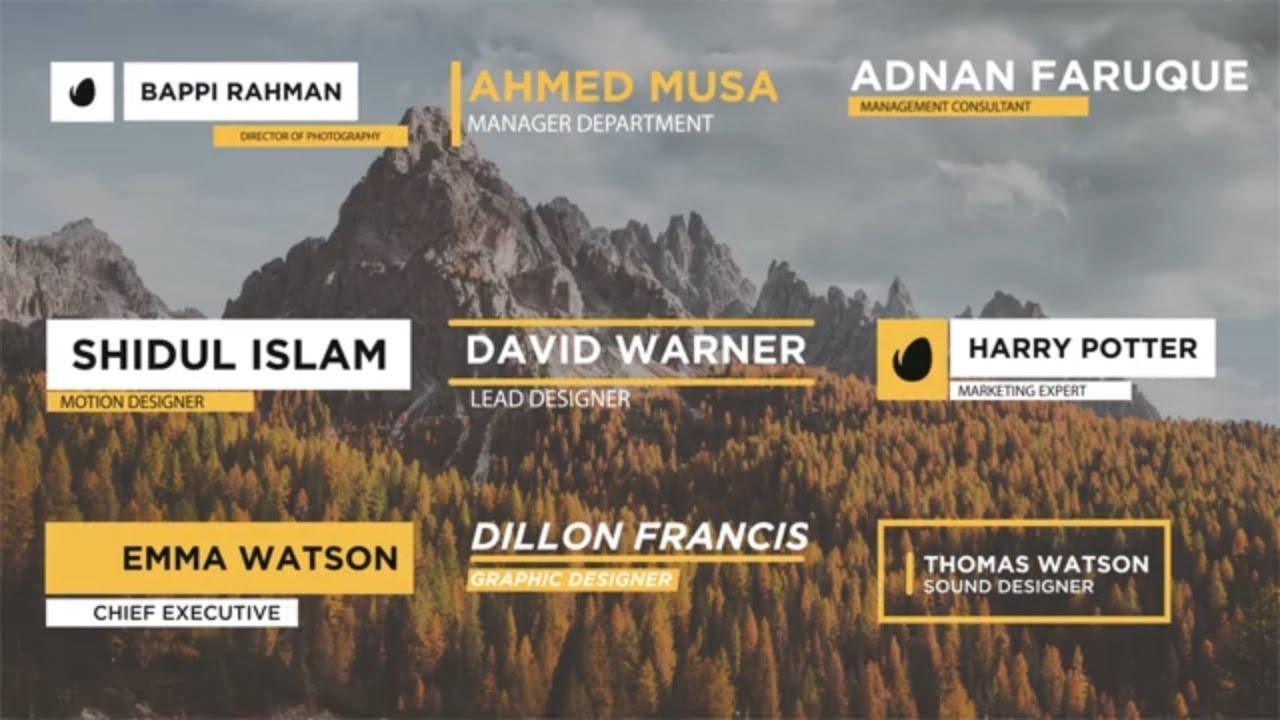 Trending Animated Lower Third 2022 - After Effects - YouTube