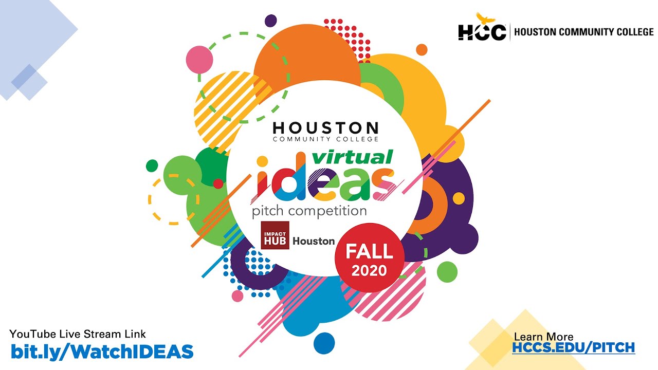 HCC IDEAS Pitch Competition Fall 2020 - Finalist Presentations & Awards ...
