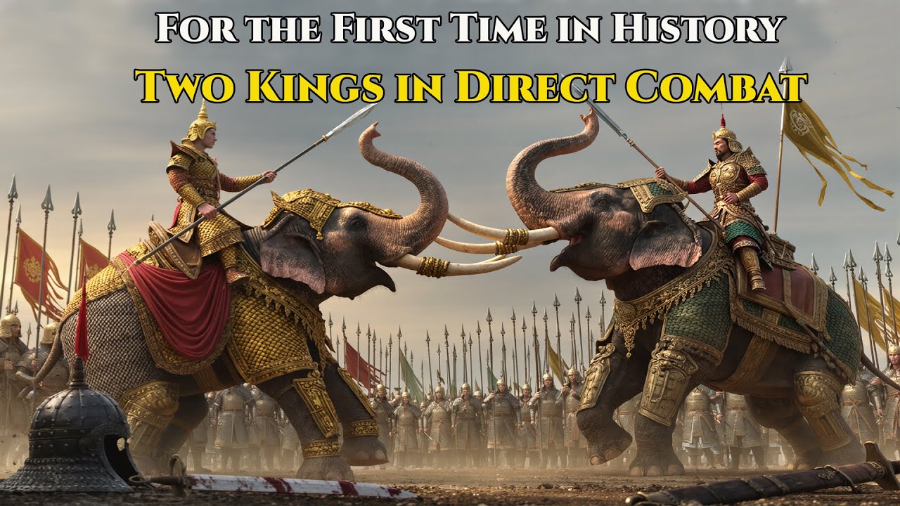 1593: The Legendary Elephant Duel – Two Kings Fighting for Their ...