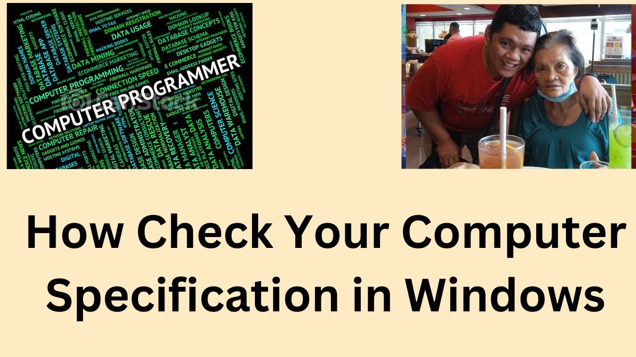 How To Check Your Computer Specification in Windows? - YouTube