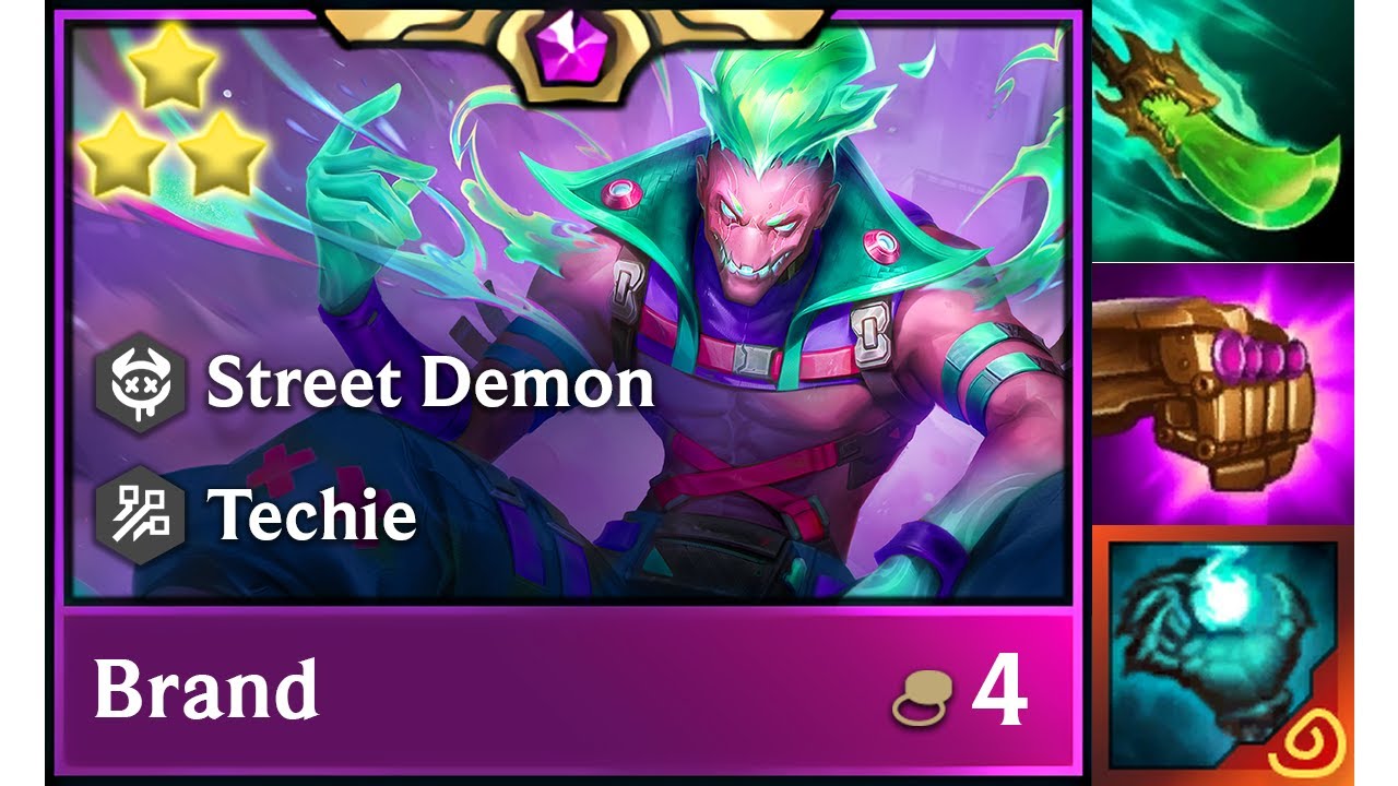 TFT Meta | ⭐⭐⭐ Brand Quỷ Đường Phố | Street Demon | Brand 3 Star - YouTube