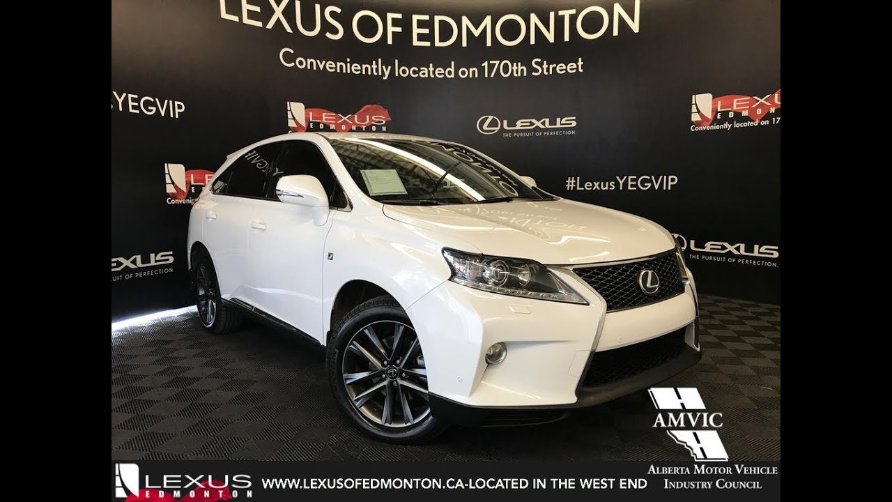 Used White 2014 Lexus RX 350 F Sport Series 2 Walkaround Review St ...