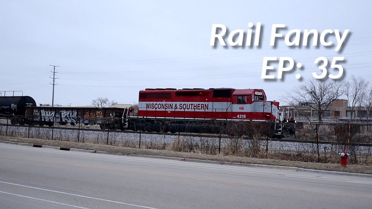 Wisconsin & Southern WSOR 4219 || Madison Wisconsin Rail Yard - YouTube