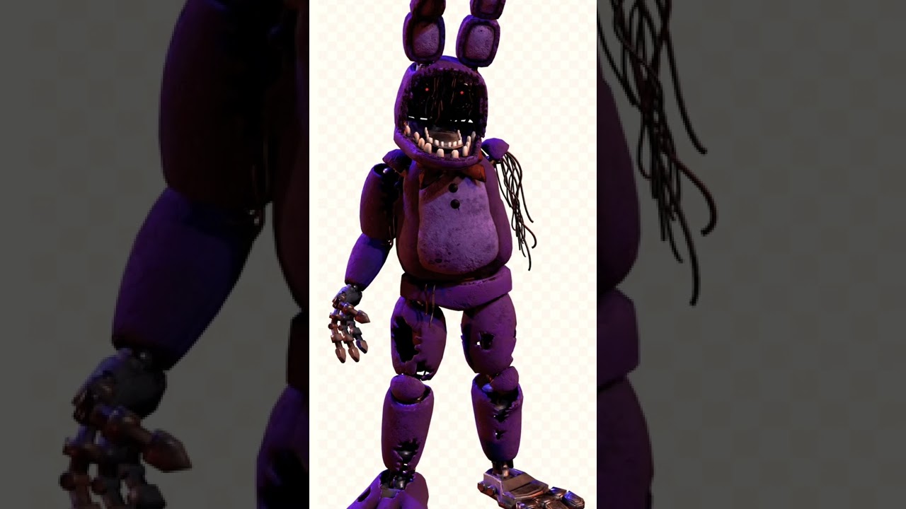 All Withered Fnaf Characters Youtube