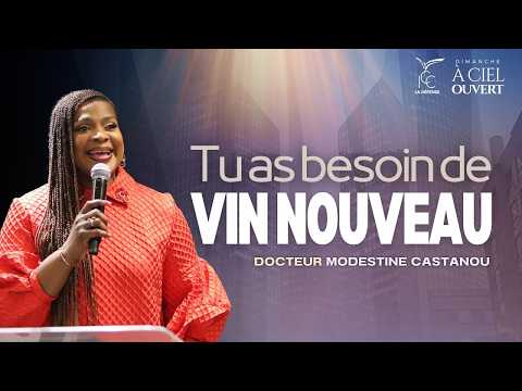 TU AS BESOIN DE VIN NOUVEAU - Dr Modestine CASTANOU