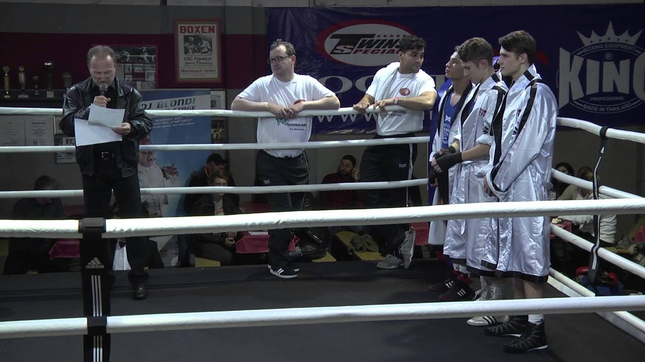 Boxen 2. Bundesliga - Hanau vs Wismar - Vorstellung der Boxer - YouTube