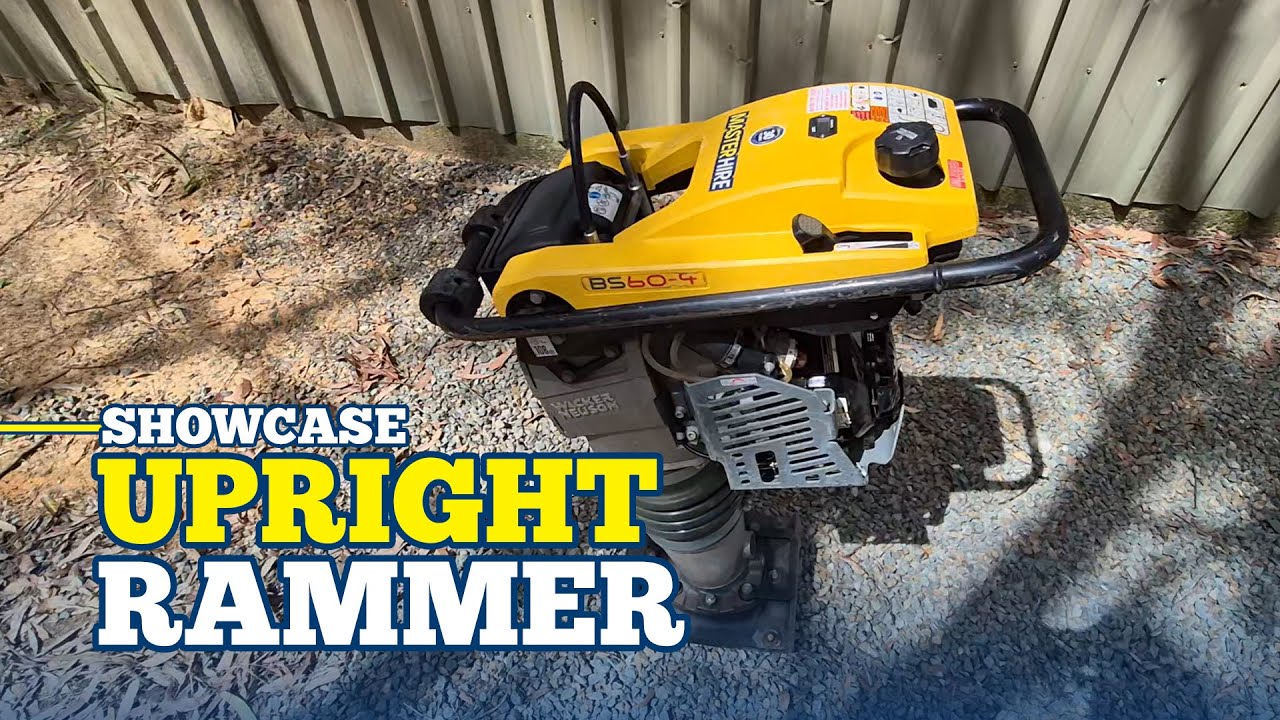 Upright Rammer Showcase | Master Hire - YouTube