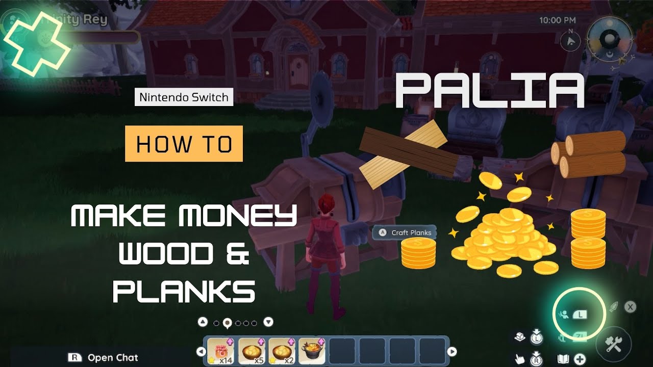 Palia: Make Money with Wood and Planks #palia #paliatips - YouTube