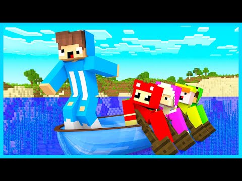 MIPAN & ZUZUZU BUAT PERAHU PACU JALUR PALING CEPAT DI MINECRAFT! JOGET AURA FARMING