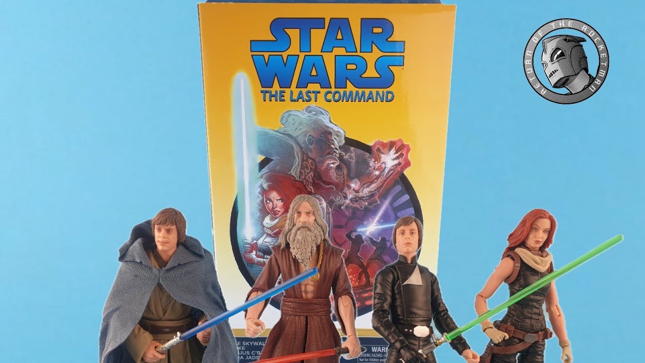 STAR WARS BLACK SERIES THE LAST COMMAND ACTION FIGURE SET UNBOXING REVIEW - YouTube