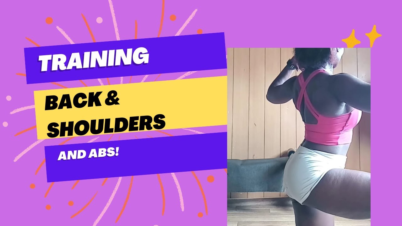 Training Back& Shoulders - YouTube