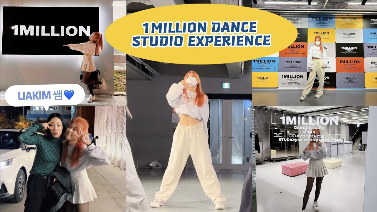 1MILLION Dance Studio Experience (LIAKIM class) Tips & How to book the 1MILLION Dance Studio ...