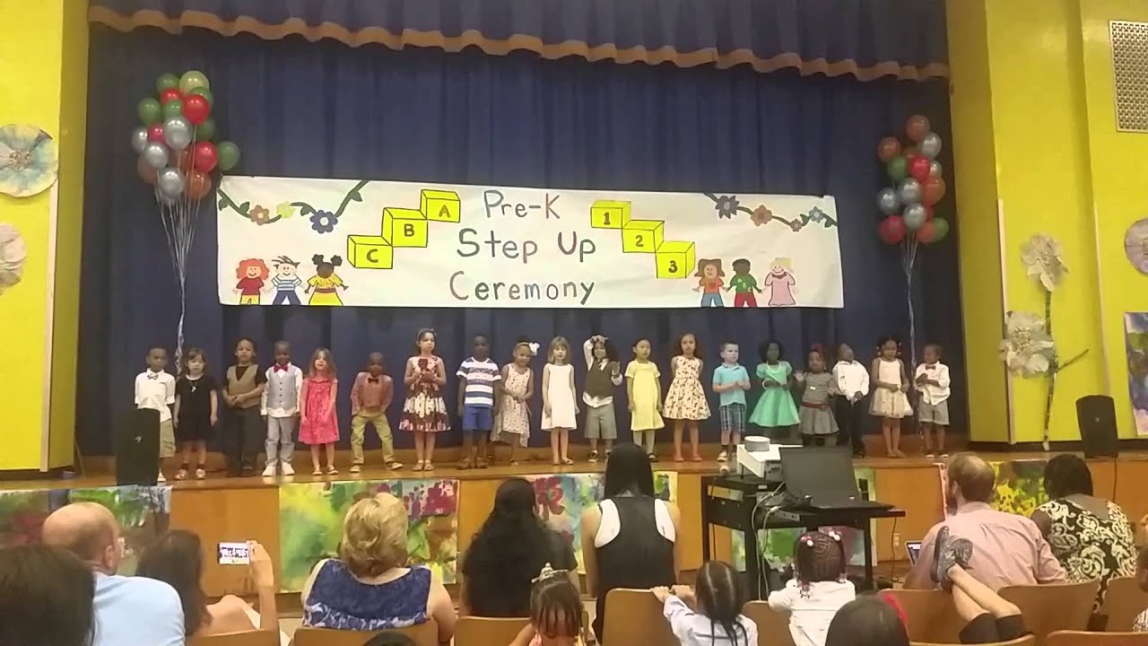 JP's Pre-K Stepping Up Ceremony - YouTube