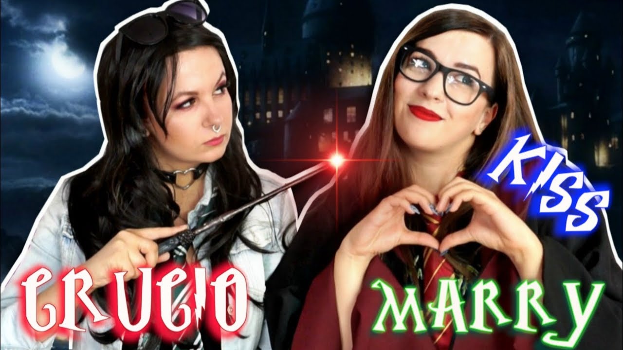 MARRY, KISS, CRUCIO! (Harry Potter Marry, Kiss, Kill) ft. Caroline ⚡ ...
