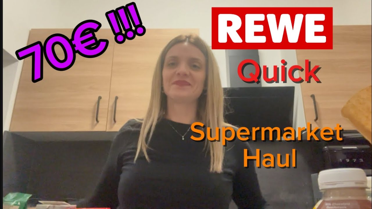 Quick supermarket haul!!! - YouTube