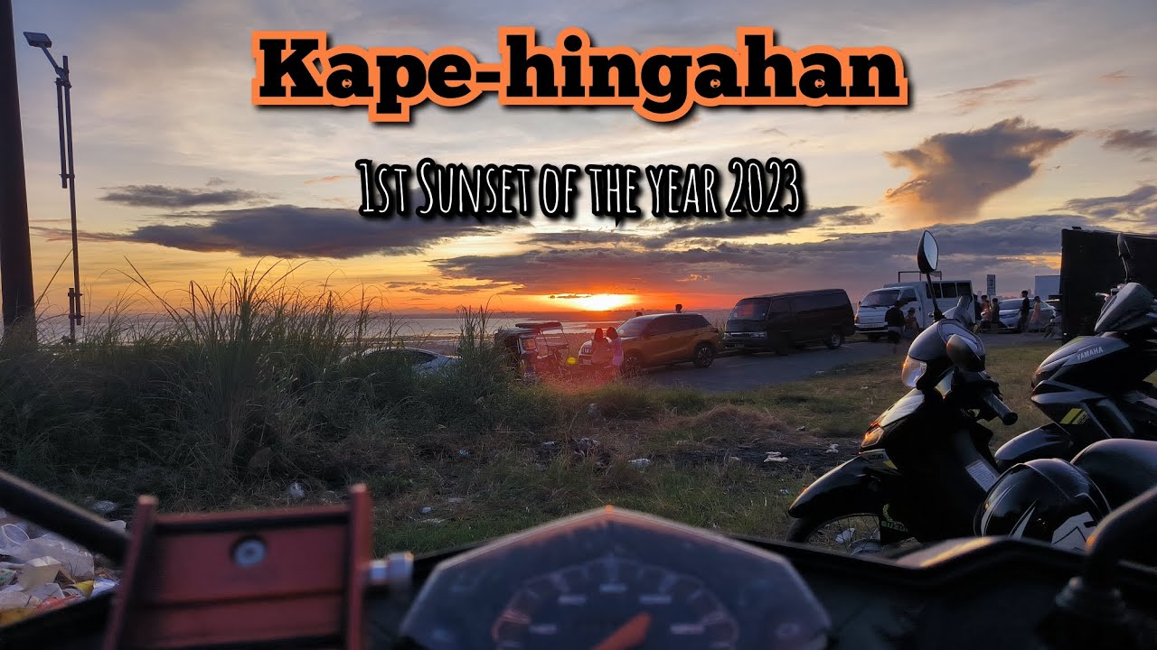Unang Sunset ng 2023 sa Kape-hingahan Angono Rizal - YouTube