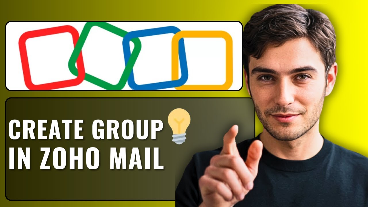How to Create Group in Zoho Mail | Step-by-Step Guide - YouTube