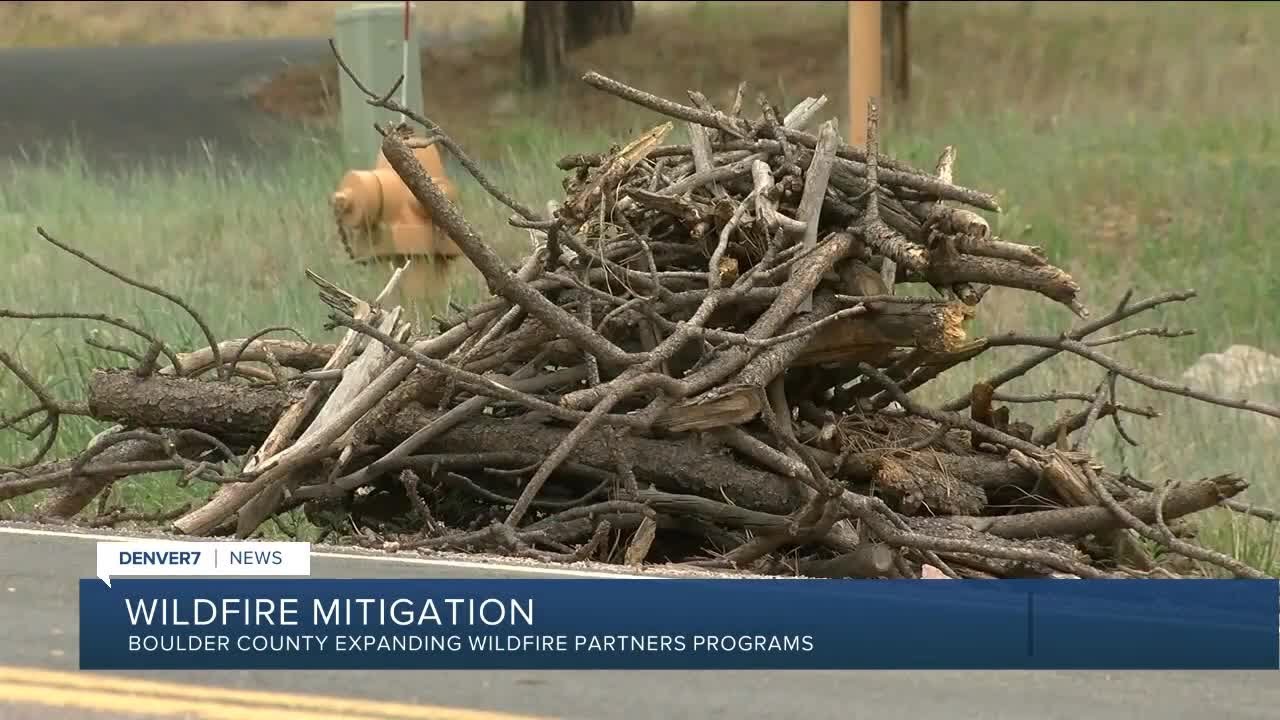 Boulder County Wildfire Partners mitigation program expanding - YouTube