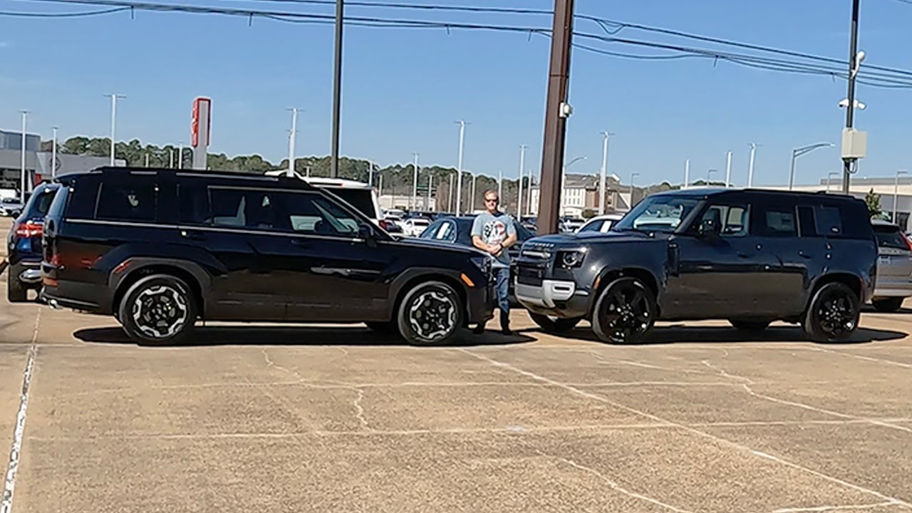 2024 Hyundai Santa Fe Vs Land Rover Defender - Do They REALLY Look ...