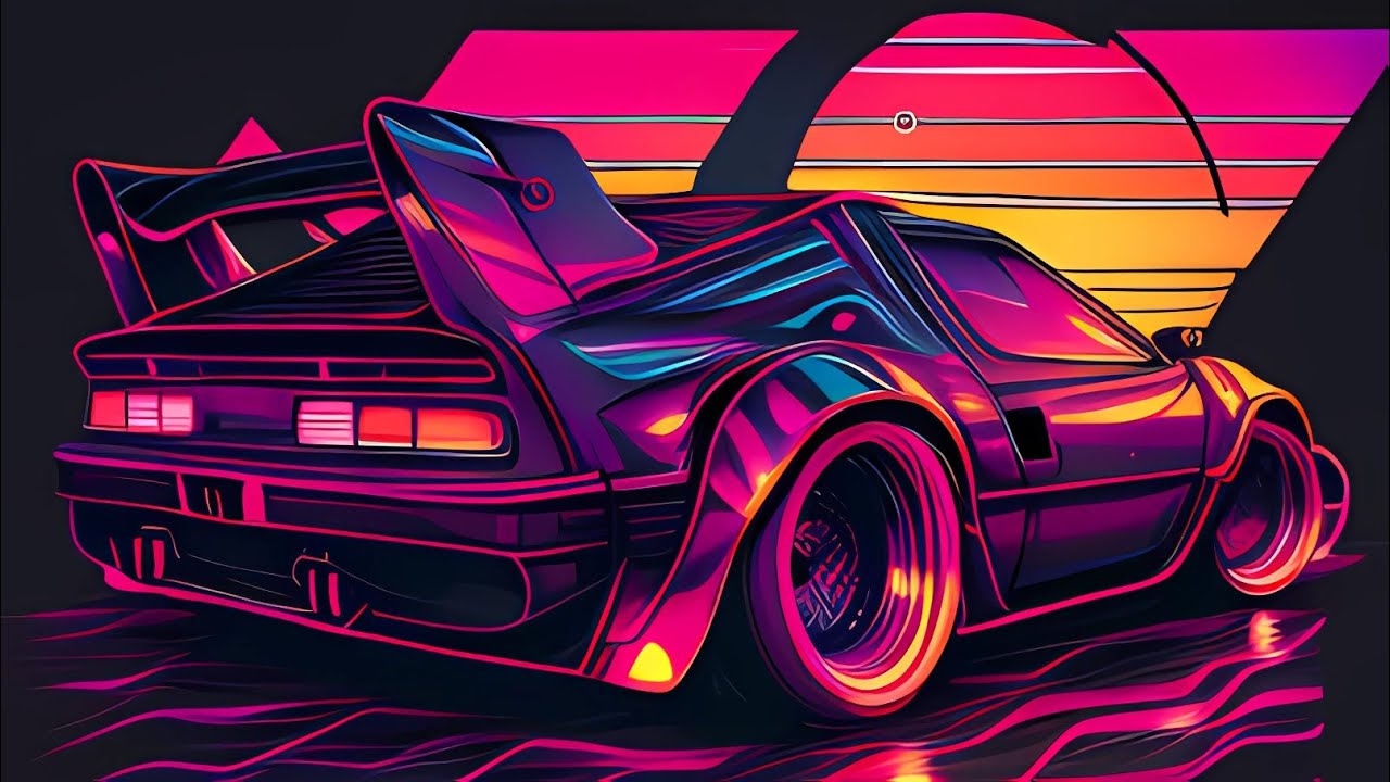 Miami Night 1984 - Space trip [ Synthwave - Retrowave ] - YouTube