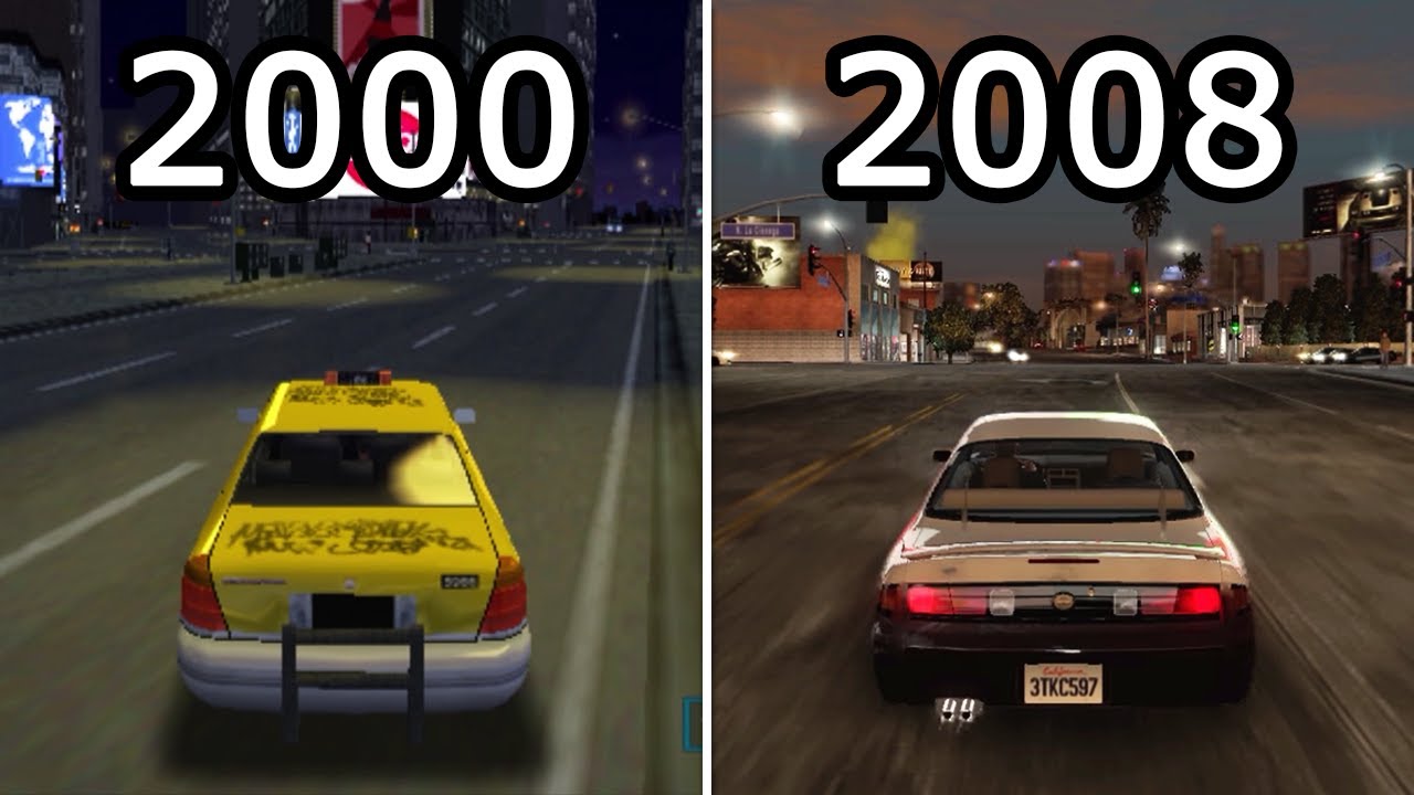 Evolution of Midnight Club (2000-2008) - YouTube