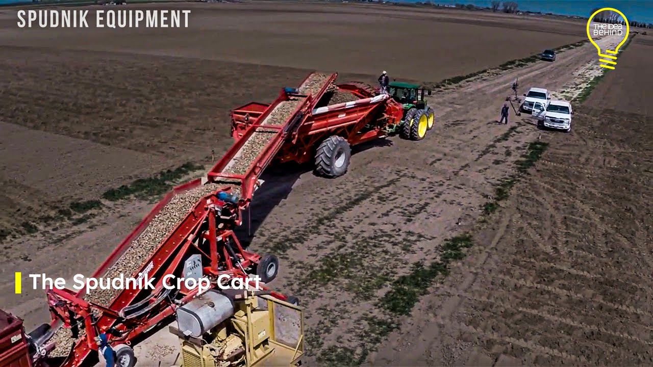 SPUDNIK EQUIPMENT Crop Cart - YouTube