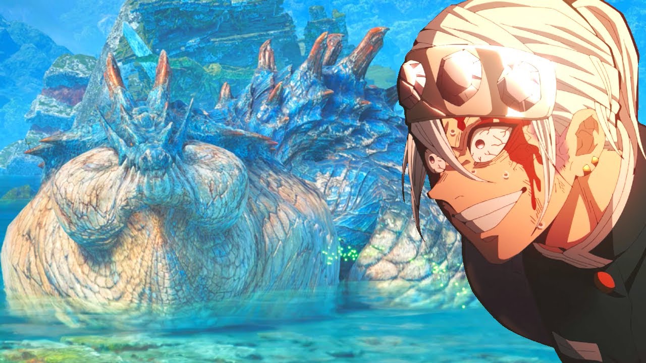 🐋★9 5 Tempered Lagiacrus FAT CHONKY Long Sword Run That Went INSANE ...