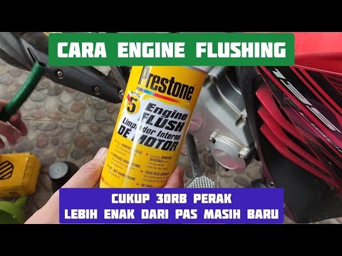 Cara Engine Flushing Motor New Jupiter MX 135 Pakai Prestone - YouTube
