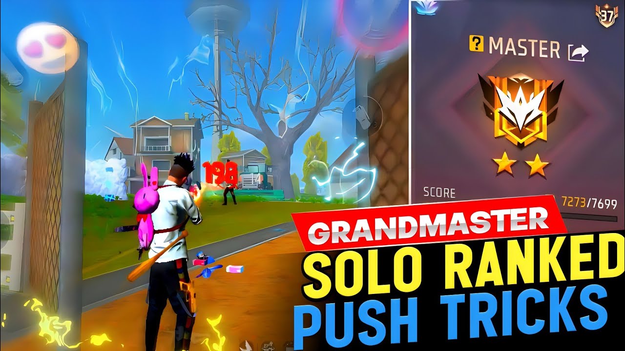 GRANDMASTER SOLO RANK PUSH TRICKS.........😯!! - YouTube