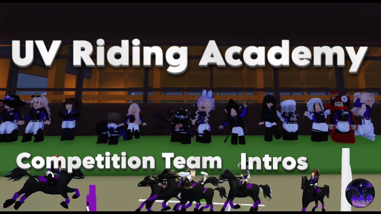 UV Riding Academy Competition Team Intros | Horse Valley, Roblox - YouTube