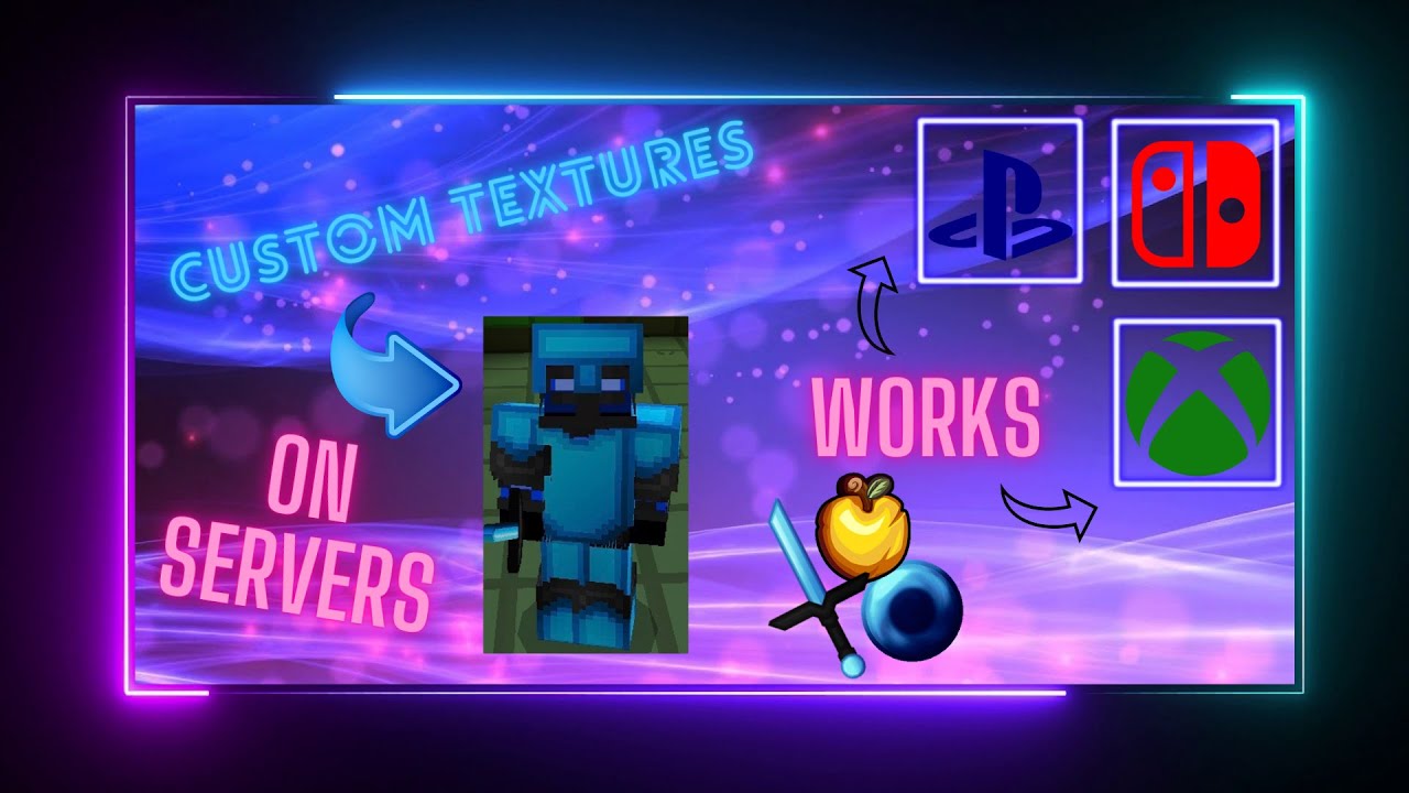 HOW TO GET CUSTOM TEXTURE PACKS ON SERVERS PS4 SWITCH XBOX YouTube HOW TO GET CUSTOM TEXTURE PACKS ON SERVERS PS4 SWITCH XBOX YouTube