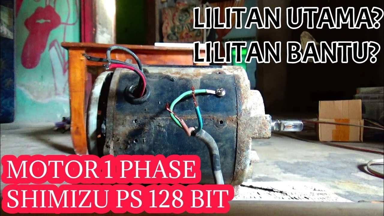 Cara mengetahui lilitan utama dan lilitan bantu pada motor listrik 1 ...