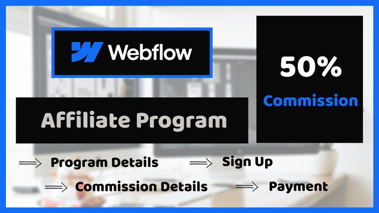 Webflow Affiliate Program [2025] | Earn Money from webflow.com - YouTube