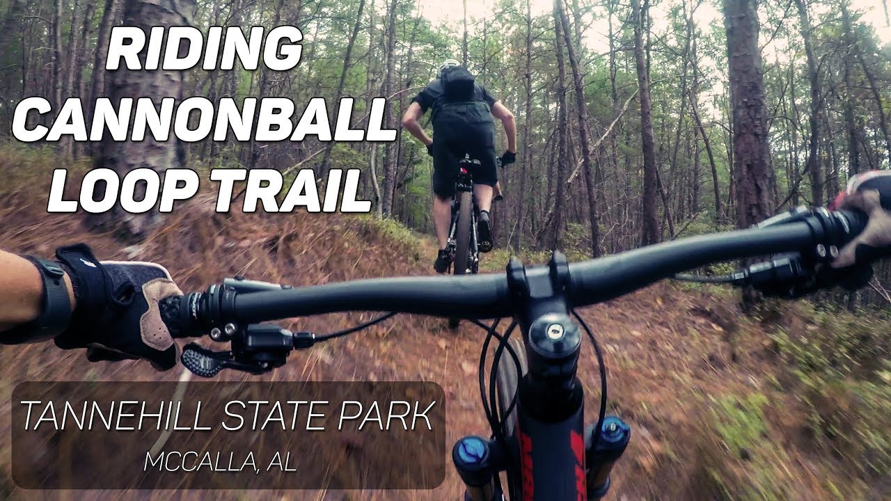 Mountain Biking the Cannonball Loop Trail at Tannehill Ironworks ...