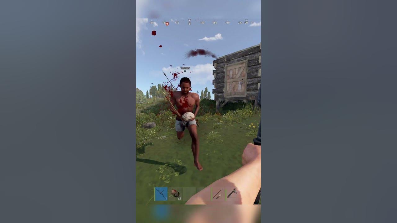 POV your the first bow on wipe day #rust #rustgame #rustplayer - YouTube