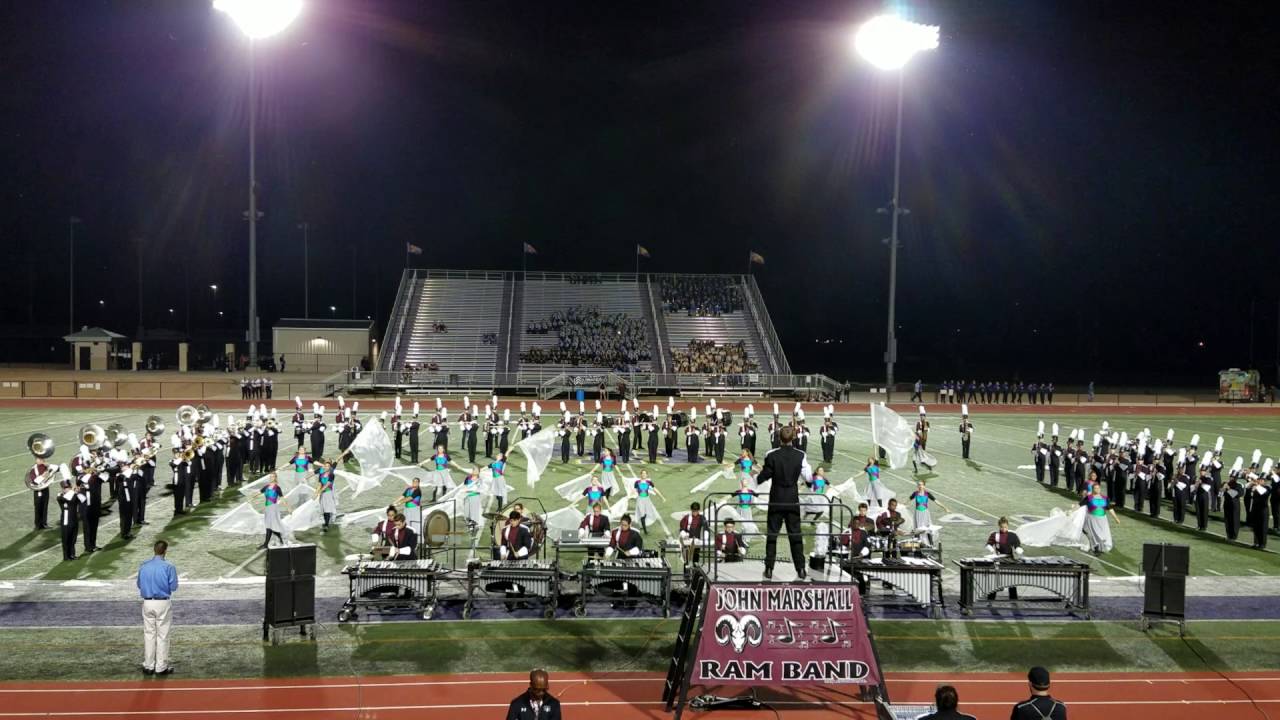 John Marshall Ram Band Finals Performance 10/08/16 - YouTube