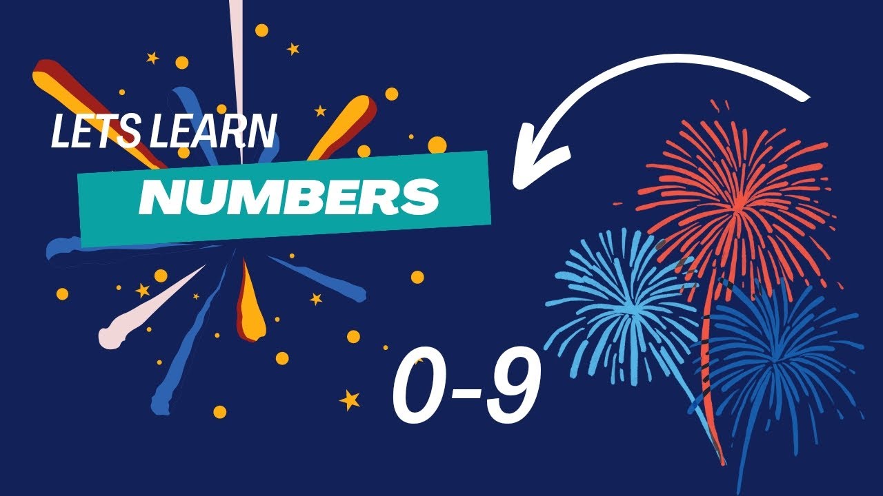 counting numbers with names 0 to 9. - YouTube