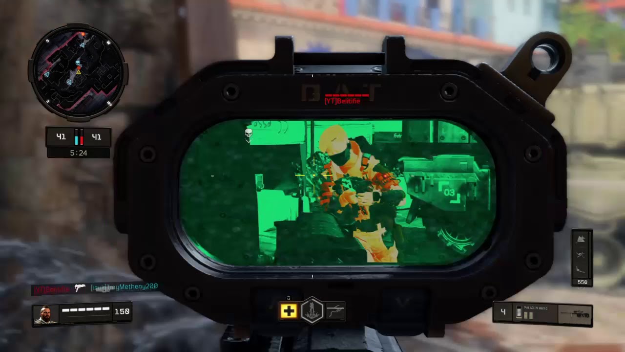 Call of Duty Black Ops 4, killed four with gravity slam. - YouTube