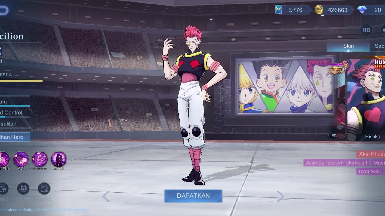 SKIN HUNTER X HUNTER - YouTube