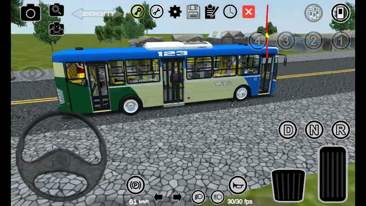 L123 IDA Y VUELTA | Metalpar iguazu OH-1718 | Proton simulator bus - YouTube