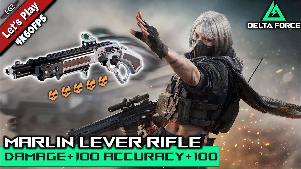 Delta Force | Marlin Lever-action Rifle ดาเมจ100 แม่นยำ100 นัวอย่างมัน | EGZ - YouTube