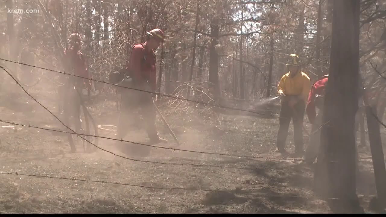 The difference between fire containment and having a perimeter - YouTube