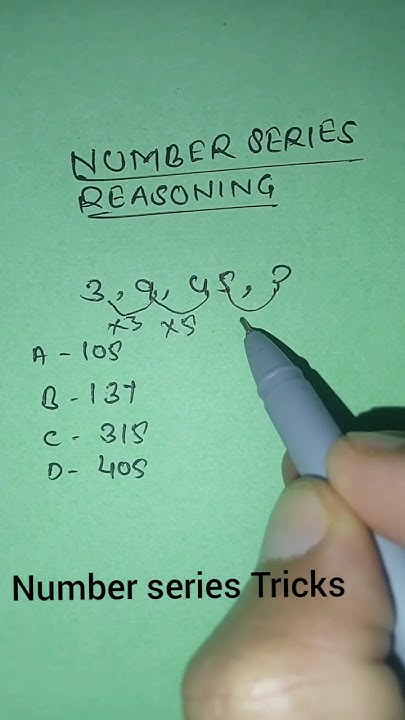Find the next number in the series, number series reasoning, basic math,arithmetic#maths # ...