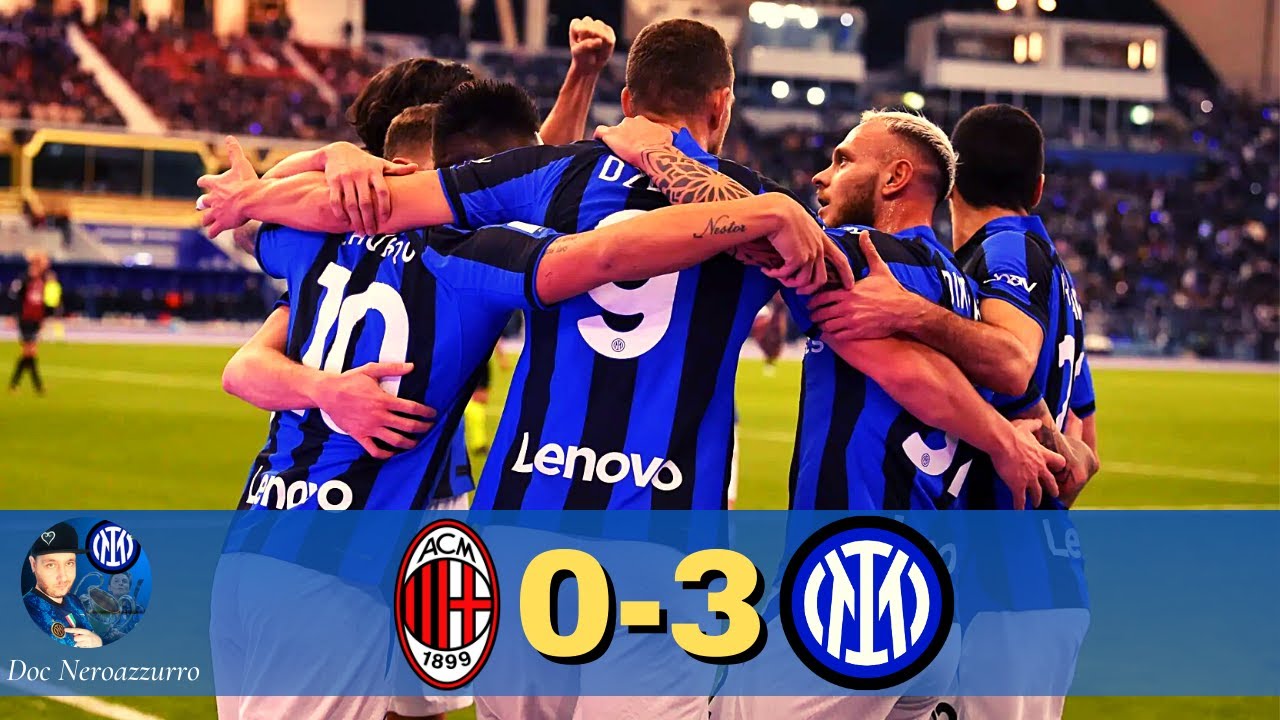 (GODO COME UN PORCO) MILAN - INTER 0 - 3 | CIAO CIAO 3 PERE E A CASA ...