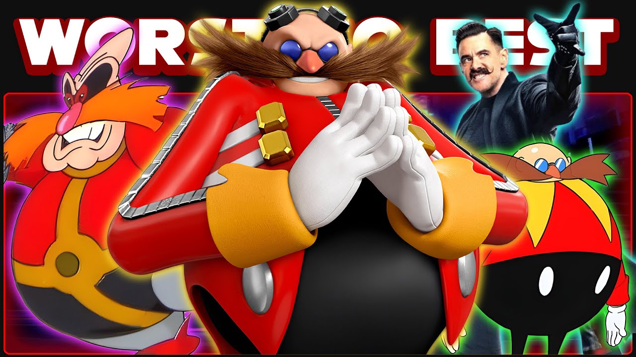 Every Eggman Design Ranked from Worst to Best - YouTube
