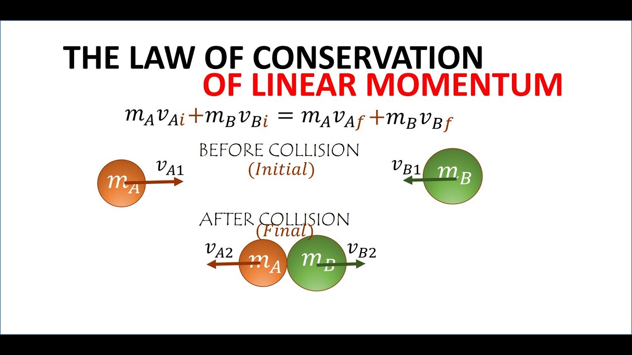 Part 2 The Law Of Conservation Of Linear Momentum And It s Part 2 The Law Of Conservation Of Linear Momentum And It s