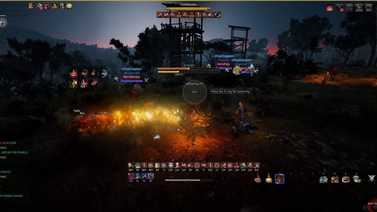 Black Desert | Hanging out at sausans house with Gilty - YouTube